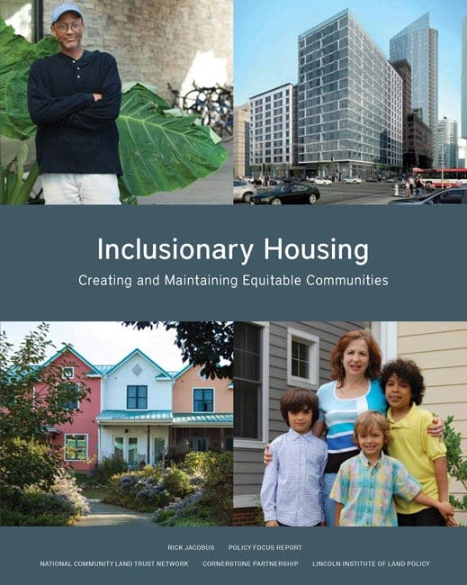 Inclusionary Housing - Lincoln Institute of Land Policy