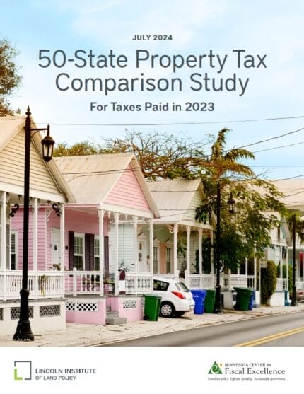 50-State Property Tax Comparison Study - Lincoln Institute of Land Policy
